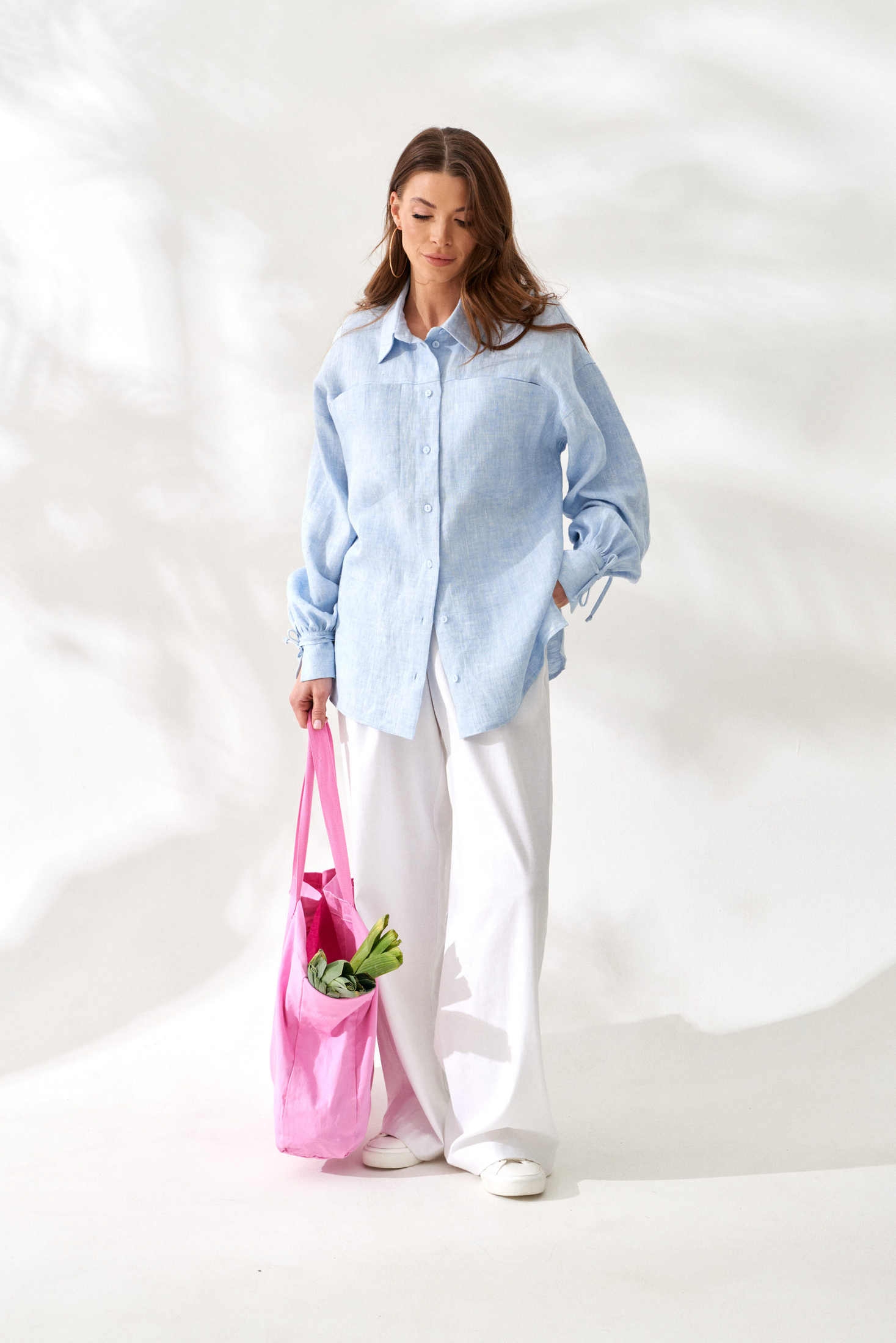 Рубашка 3849 голубой Elletto Life купить в интернет магазине | в наличии